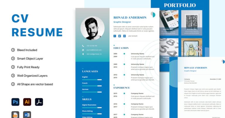 Ejemplo de currículum vitae funcional listo para llenar y destacar tus ...