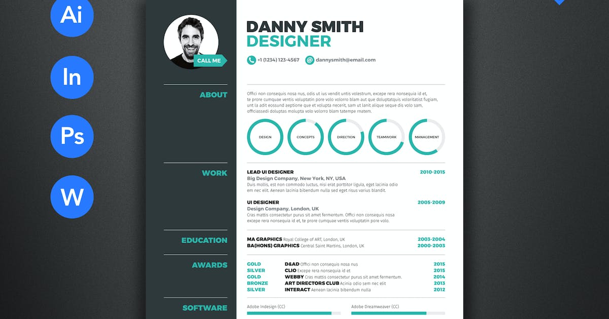Ejemplos de curriculum vitae en formato XLS para descargar 【Descargar ...
