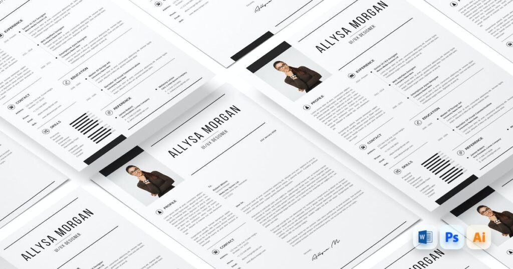 RESUME TEMPLATE: Descargar plantilla de CV