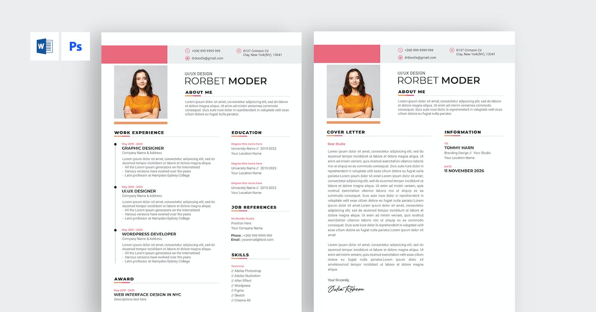 Plantilla de currículum vitae en formato realizado: crea un CV profesional y destacado ...