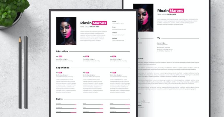 Un modelo de currículum vitae profesional: Cómo foliar y firmar tu CV ...