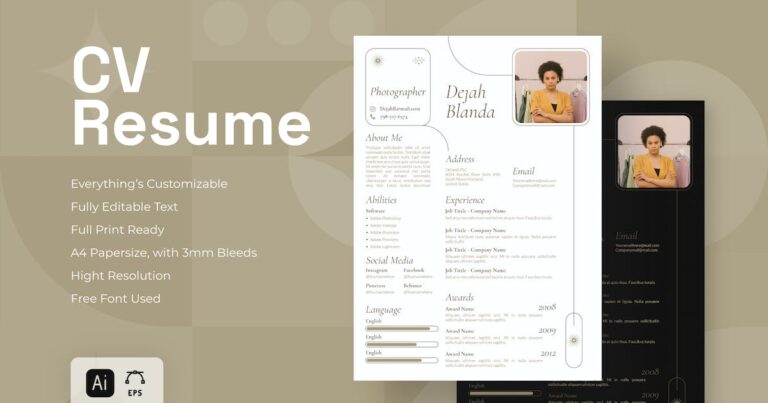 Un modelo de currículum vitae profesional: Cómo foliar y firmar tu CV ...