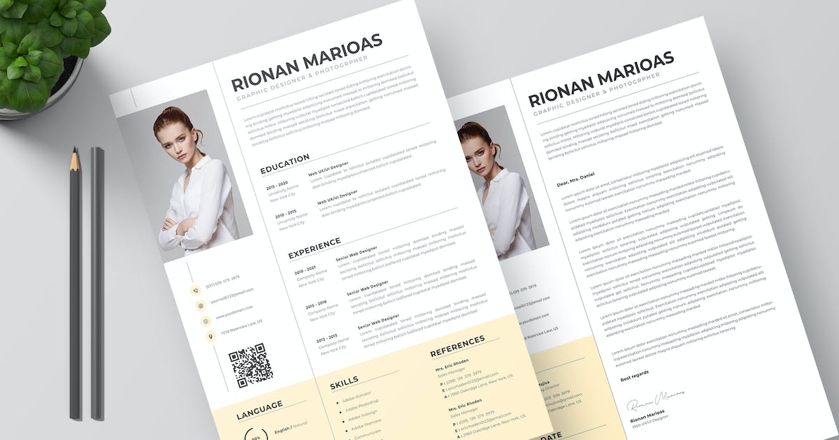 MODERN RESUME TEMPLATE: Descargar plantilla de Currículum vitae