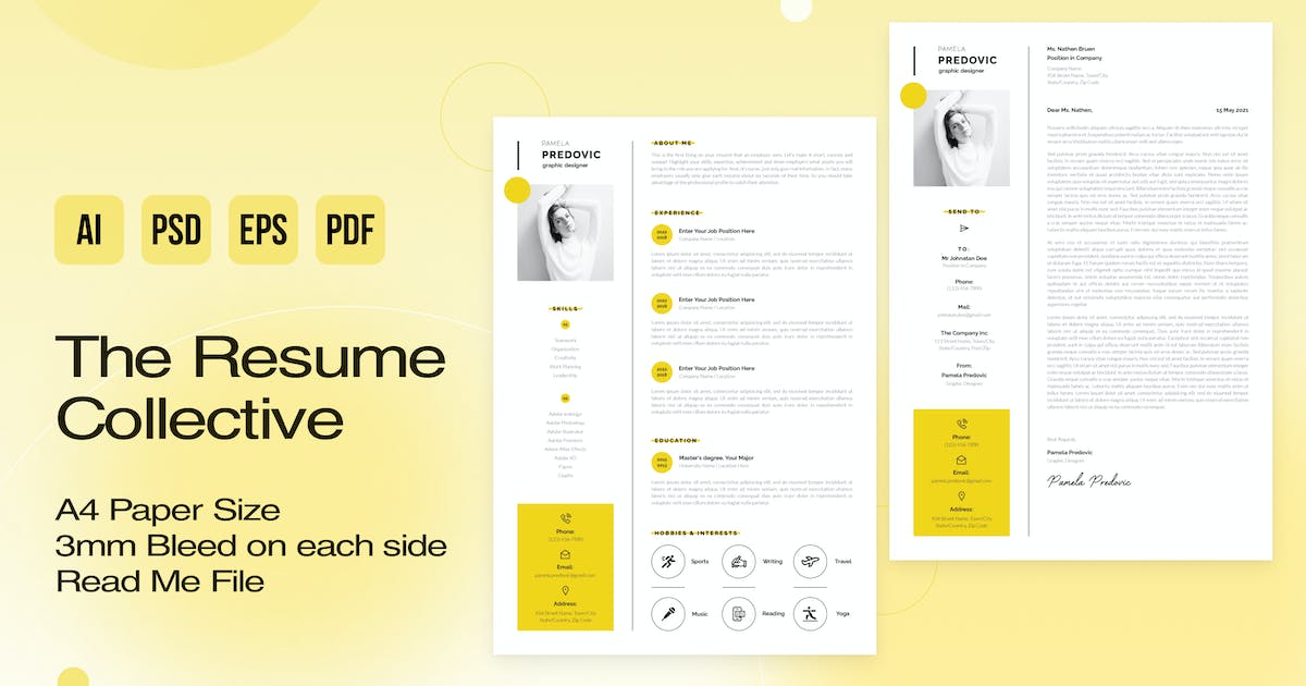 RESUME TEMPLATE: Descargar plantilla de CV