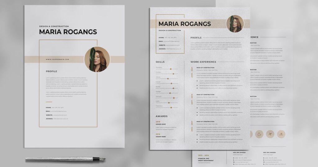RESUME TEMPLATE: Descargar plantilla de Currículum vitae