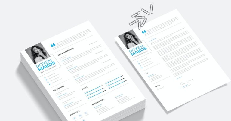 Un modelo de currículum vitae profesional: Cómo foliar y firmar tu CV ...