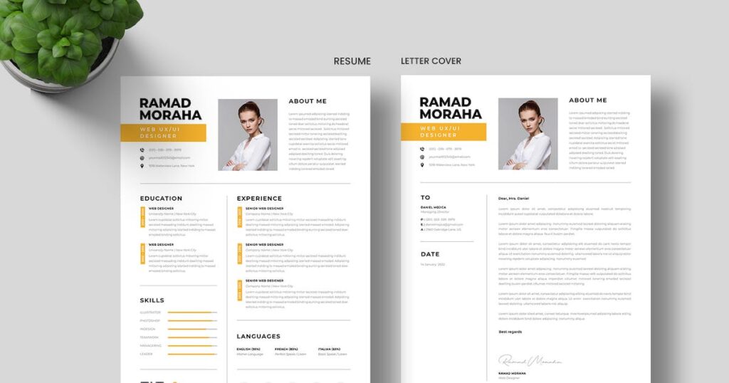 RESUME TEMPLATE: Descargar plantilla de Currículum vitae