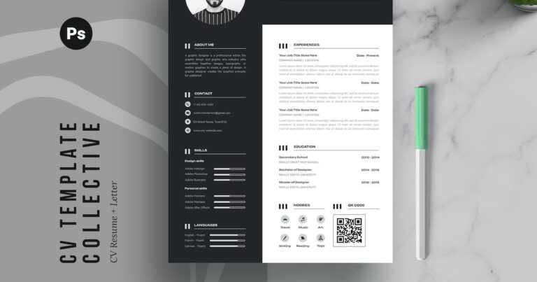 Un modelo de currículum vitae profesional: Cómo foliar y firmar tu CV ...