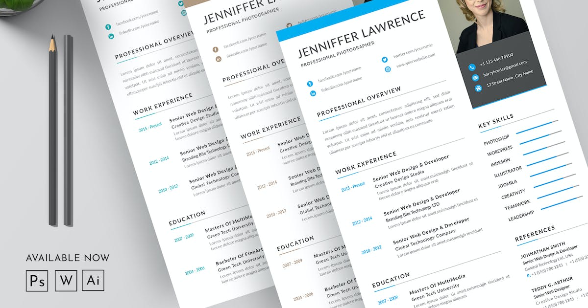 WORD RESUME TEMPLATE: Descargar plantilla de Currículum vitae