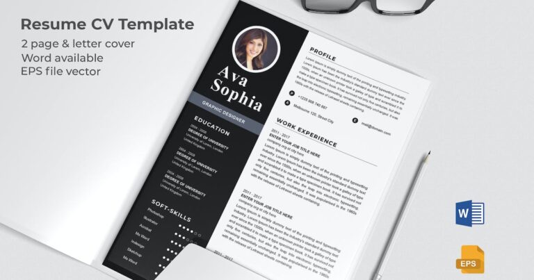 Ejemplo de Curriculum Vitae mal hecho: errores que debes evitar 【Descargar Gratis