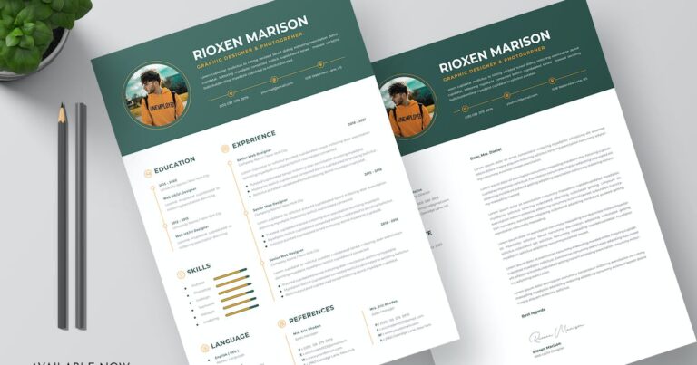 Plantilla de currículum vitae fácil y sencillo: ¡destaca entre los ...