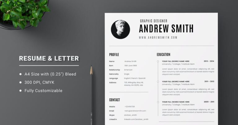 Crea un currículum profesional gratis utilizando HTML y CSS 【Descargar ...