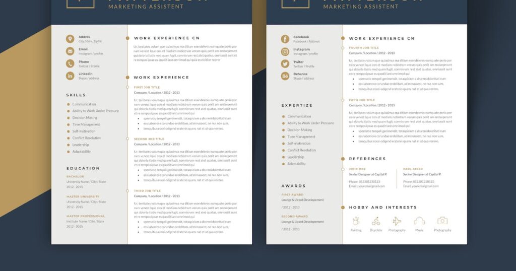 CURRICULUM VITAE NADIA: Descargar plantilla de CV