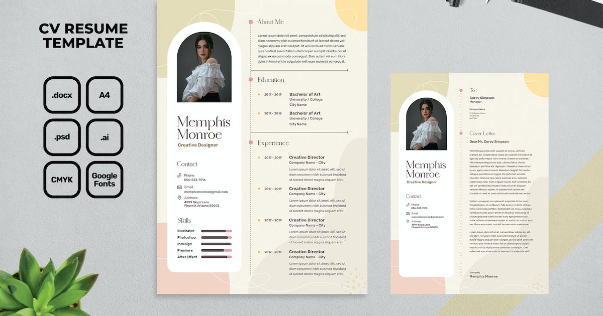 Vuelve a lo clásico con nuestro modelo de currículum vitae old school ...