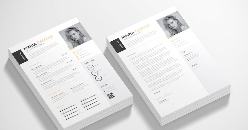 SAMPLE CV BROCHURE: Descargar plantilla de CV