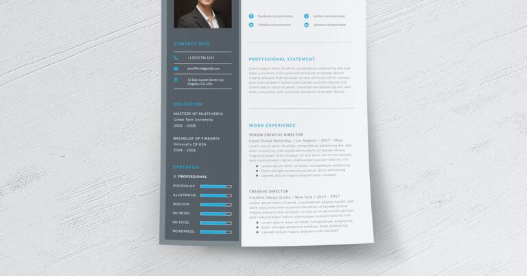 Ejemplo de Currículum Vitae en Formato Tabular: Guía Paso a Paso para ...