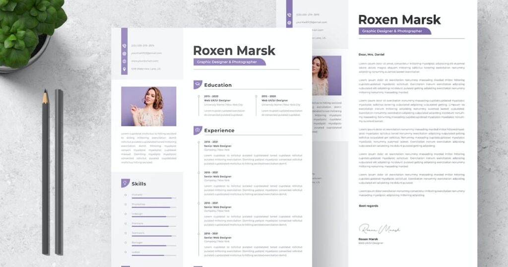SAMPLE CV BROCHURE: Descargar plantilla de CV