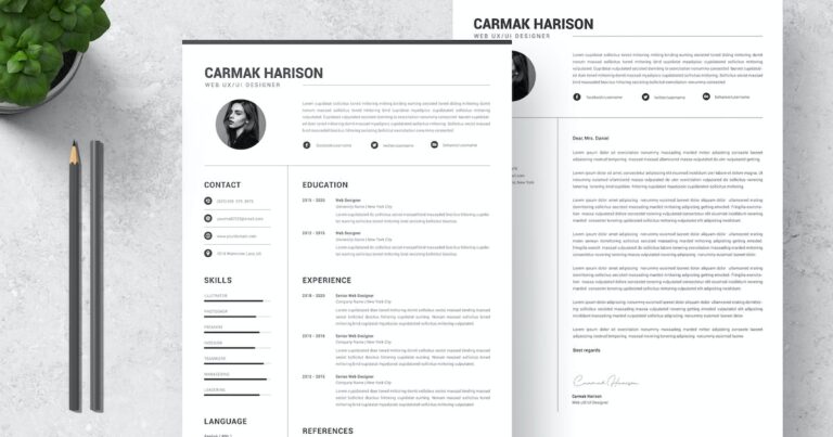 Descarga gratis la plantilla de currículum vitae modelo Harvard en español 【Descargar Gratis