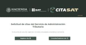 Cita SAT RFC, Trámites citas.sat.gob.mx