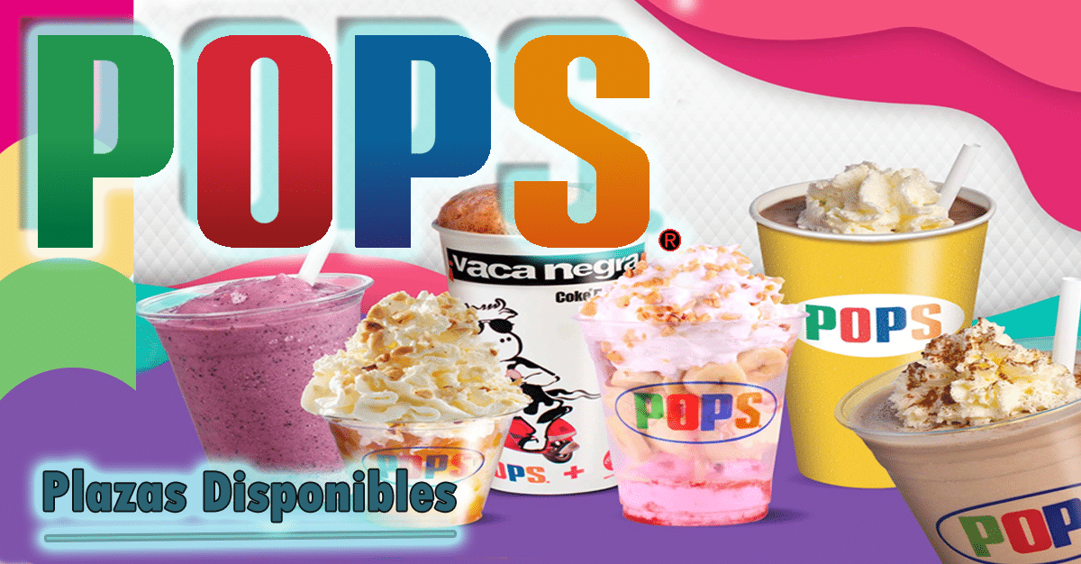 Helados POPS Contratarán a Heladero (a)