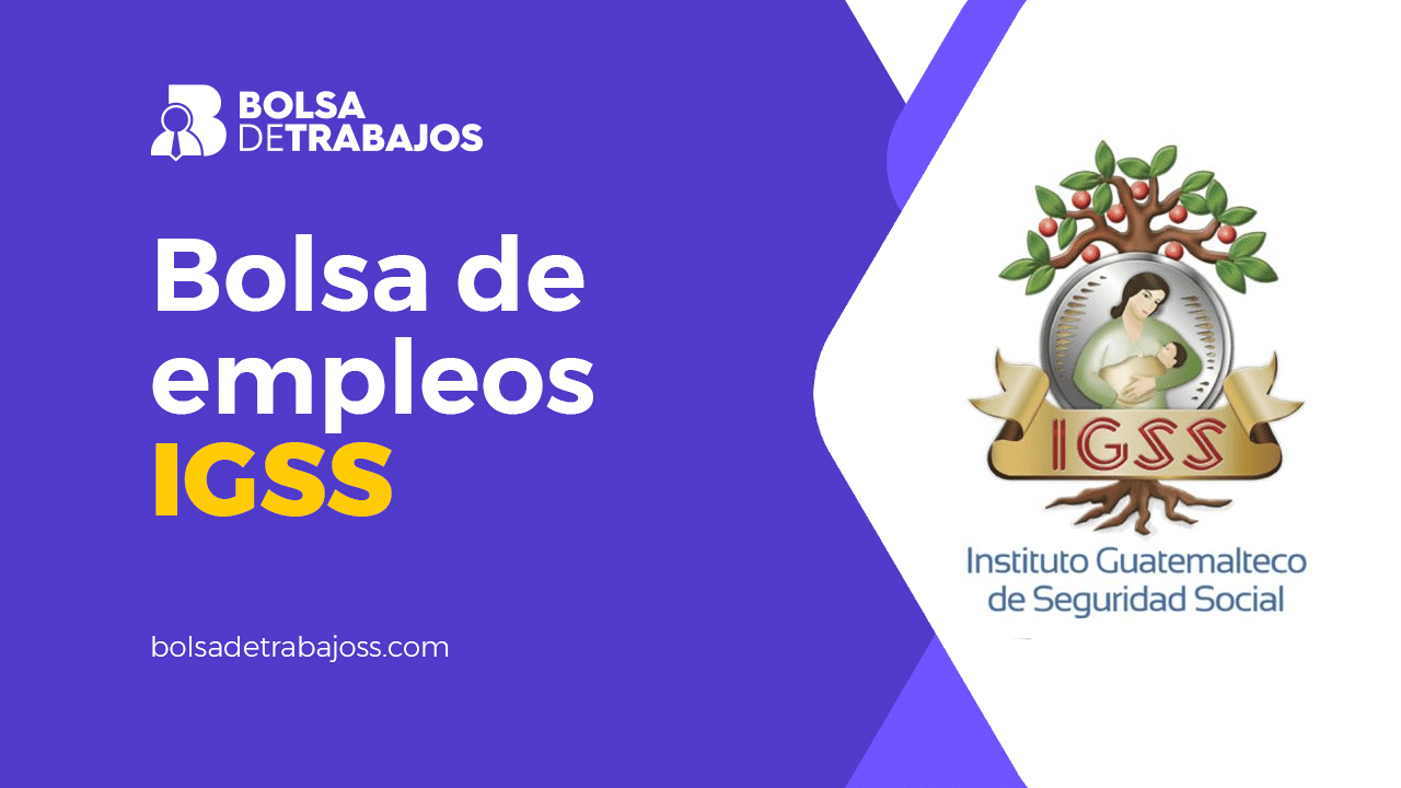 IGSS Empleos | Recursos Humanos del IGSS Guatemala 2022