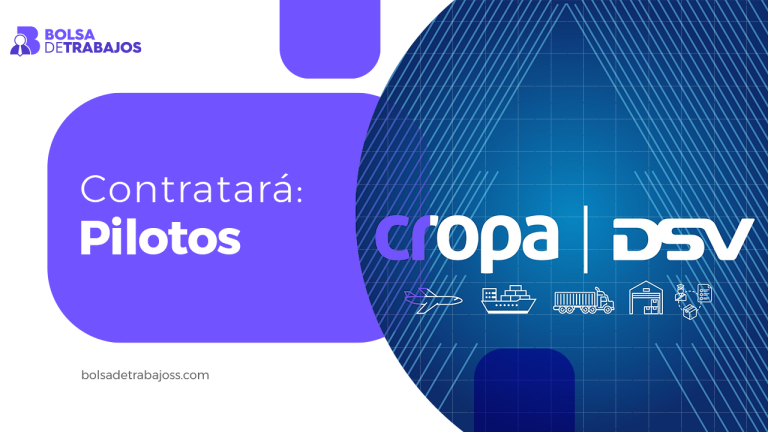 Grupo CROPA DSV Contratará a Pilotos