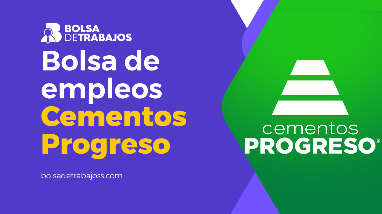Cementos Progreso EMPLEOS | Recursos Humanos Cementos Progreso
