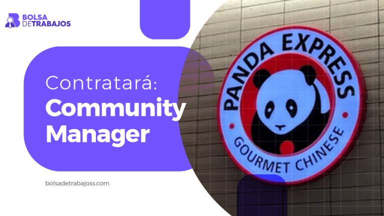 Restaurantes Panda Express contratara Community Manager