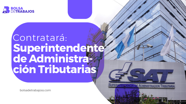 SAT Guatemala Convocatoria Superintendente de Administración Tributarias