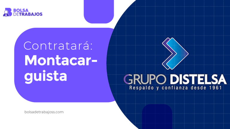 Grupo Distelsa Contratará a Montacarguista